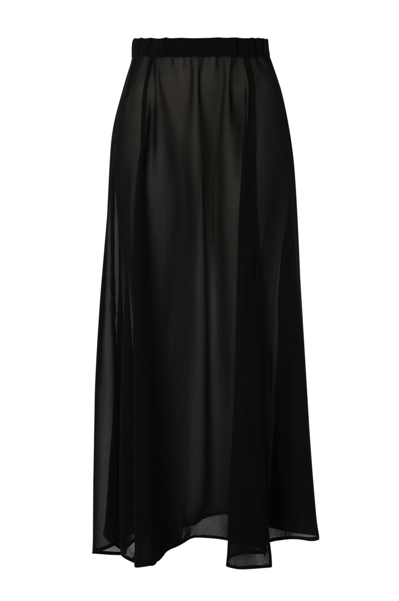 joined skirt / black | m o o c h i