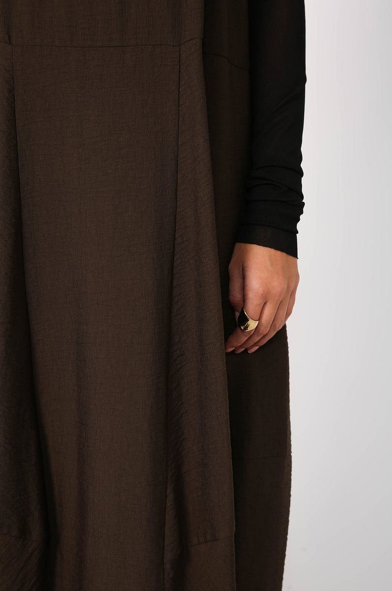 ember dress / deep olive | m o o c h i
