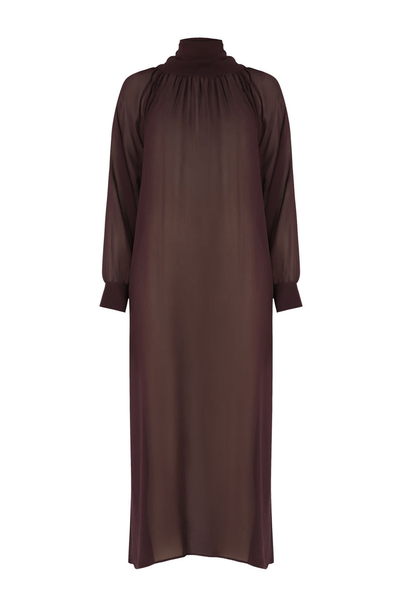 covert maxi dress / blackberry | m o o c h i