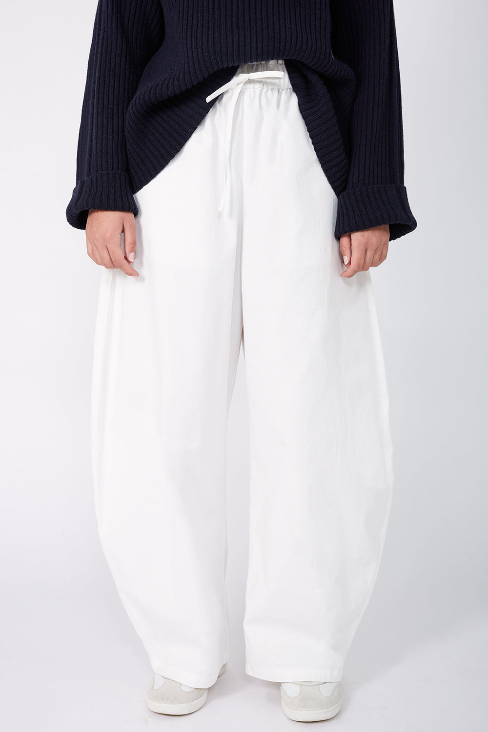 recede pant / warm white | m o o c h i
