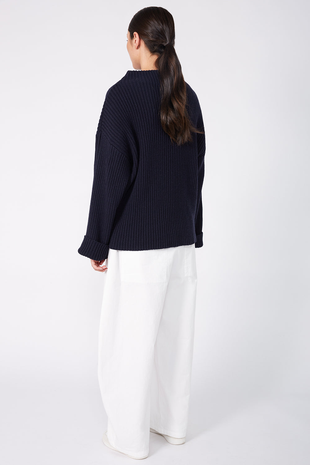 recede pant / warm white | m o o c h i