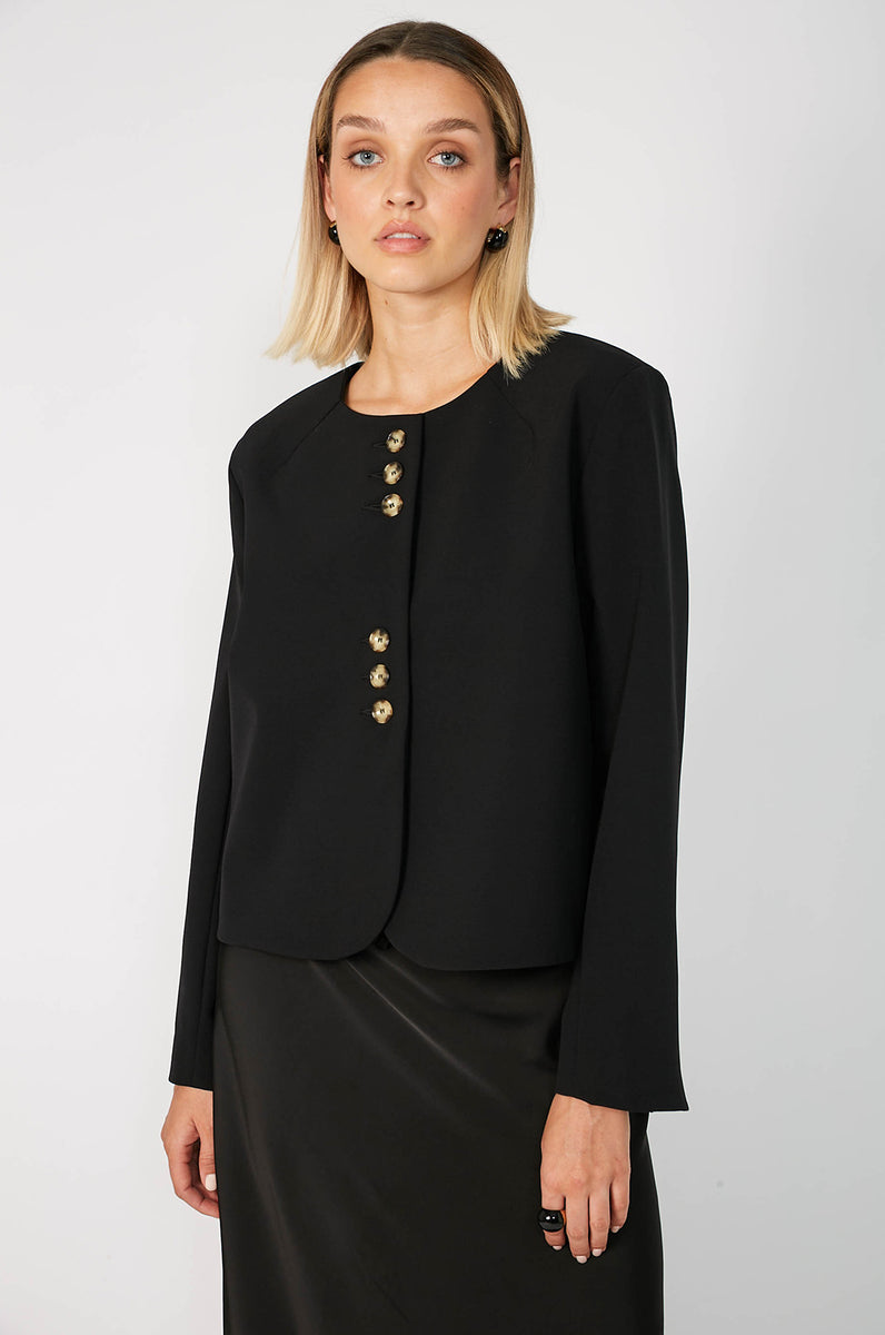 trace jacket / black | m o o c h i